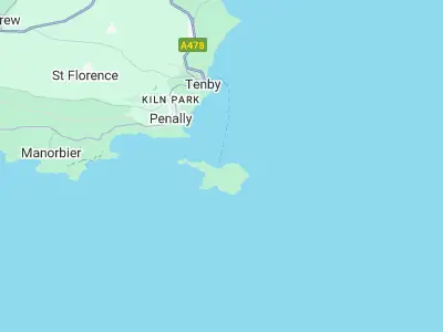 Caldey Island (Priory Bay) Tide Times | Wales Tides
